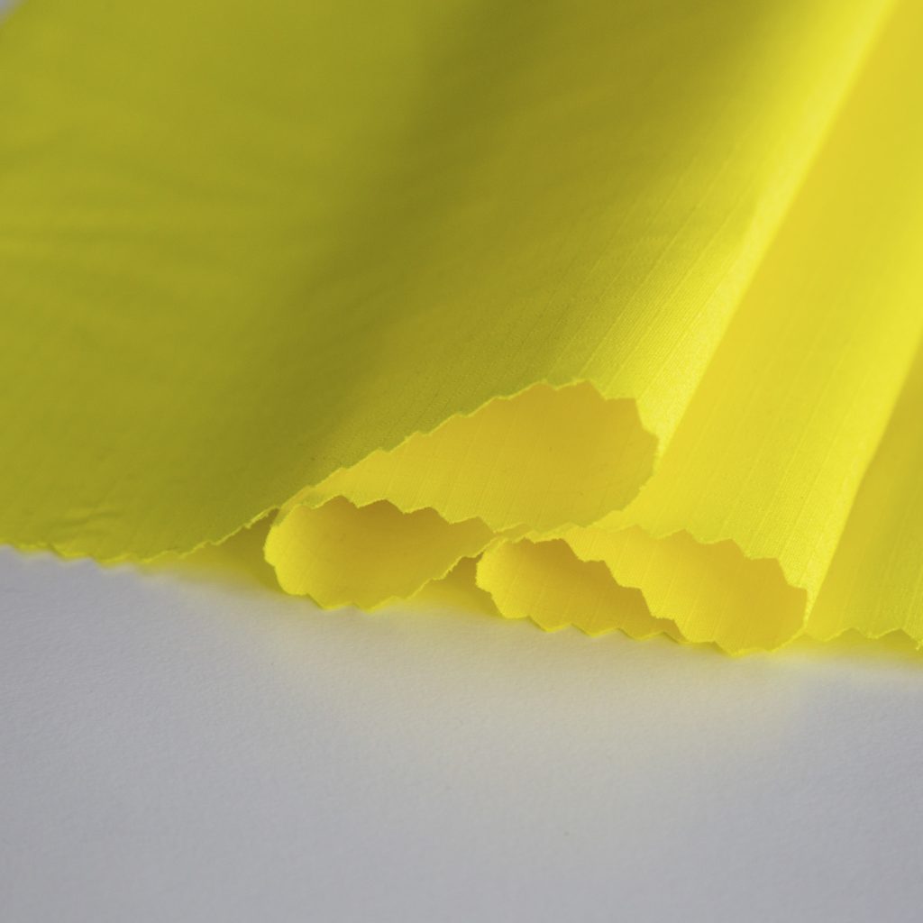 100% Cotton Fabric 155gsm Ripstop Hivis Yellow for Work shirt - Prance