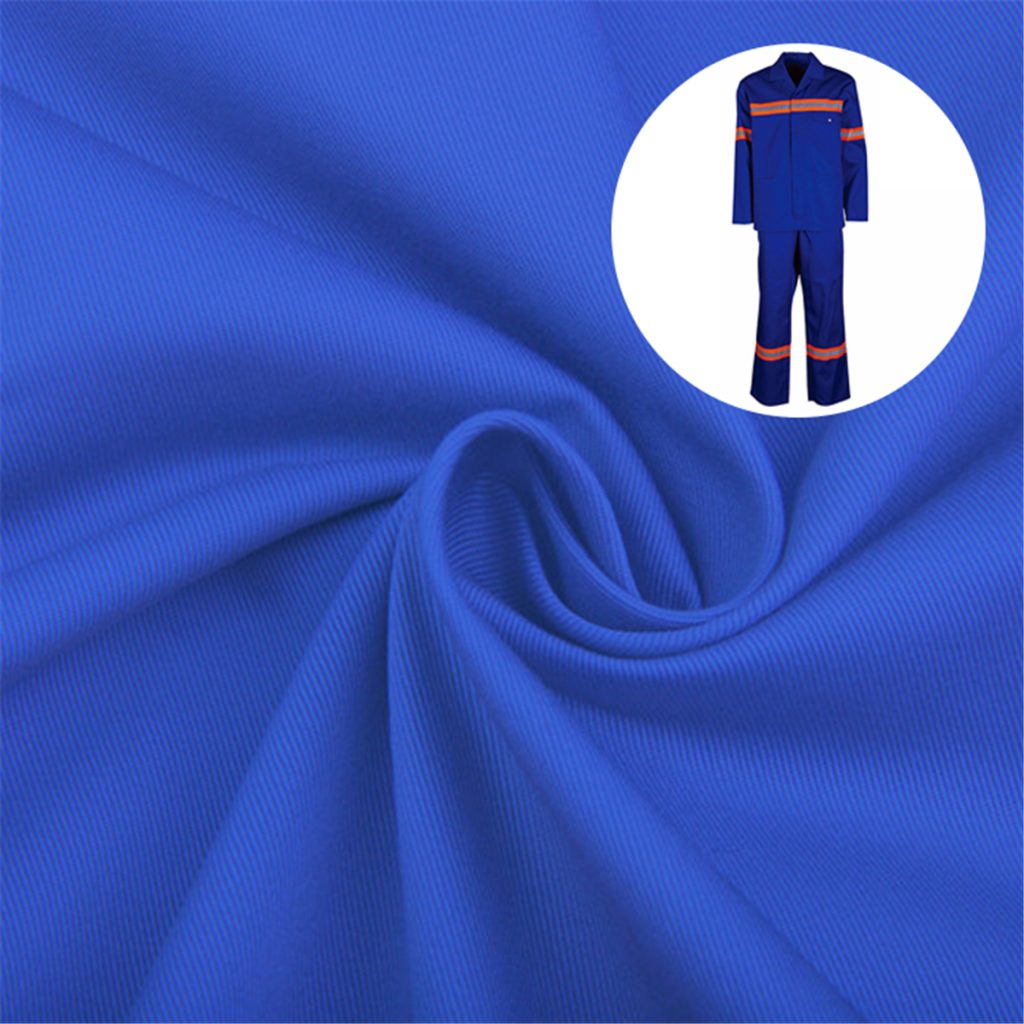 65% Polyester 35% Cotton Twill Fabric | 300 GSM Durable Workwear Material